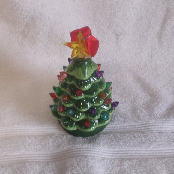Mr. Christmas | Holiday | Mr Christmas Light Up Ceramic Tree Ornament ...